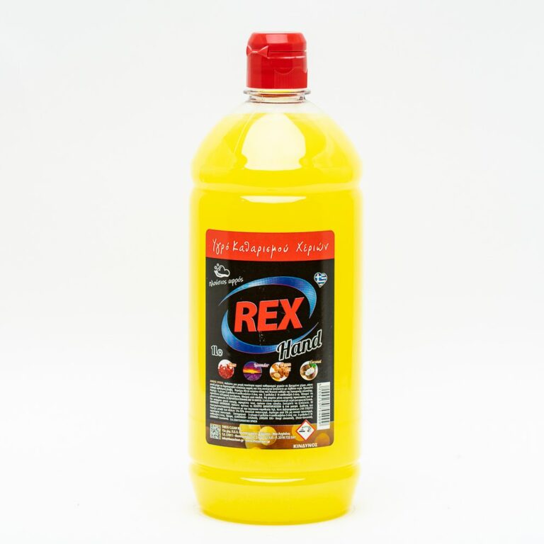 Υγρό καθαρισμού χεριών REX HAND 1lt argan oil - THESS Clean